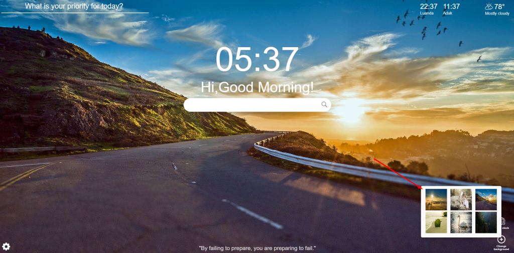 Chrome Weather Extension by Emerge for Daily Forecasts